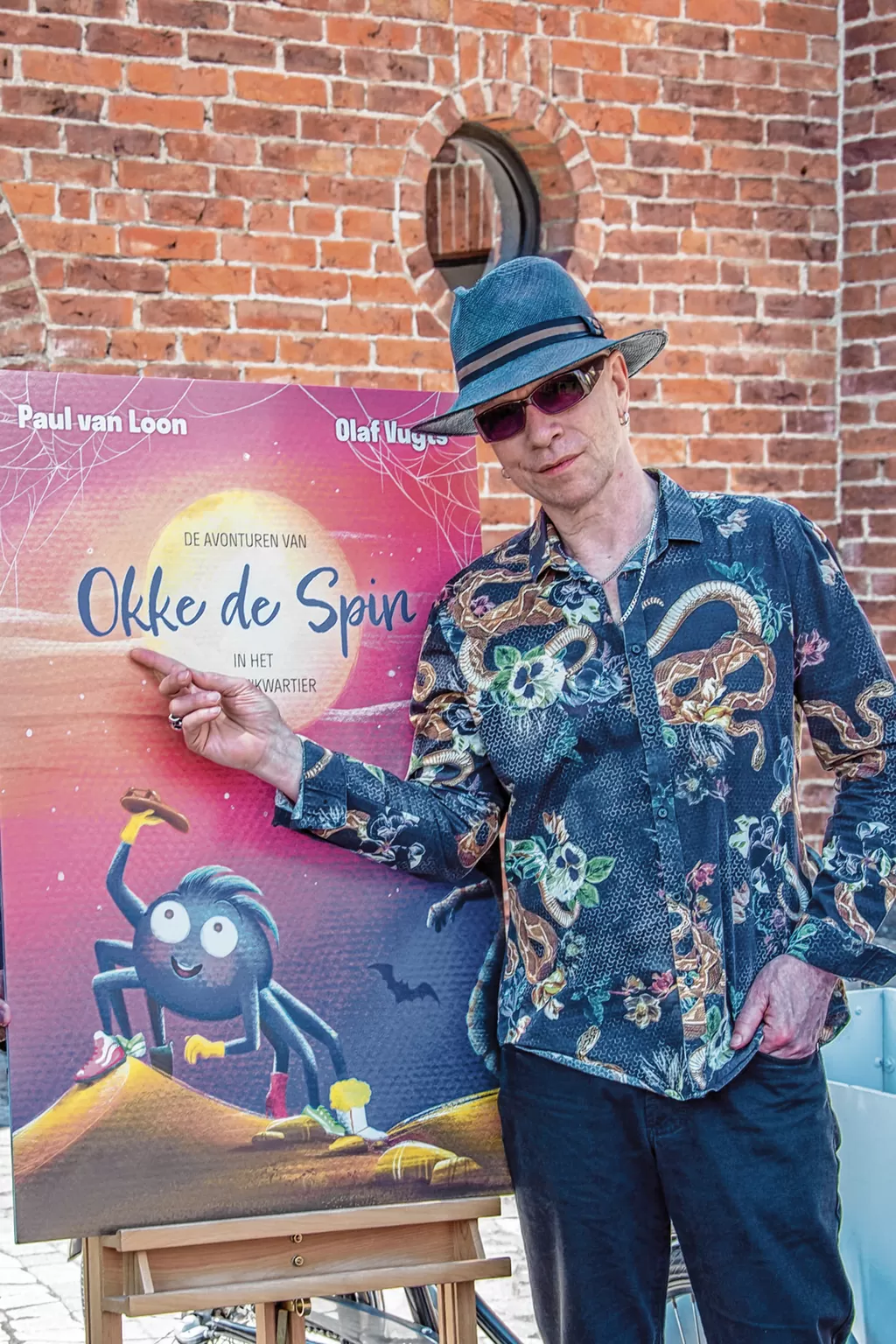 Nieuw kinderboek Okke de Spin van Paul van Loon